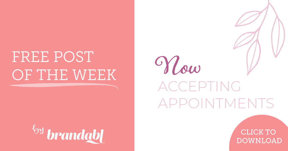 Now Accepting Appointments - Brandabl