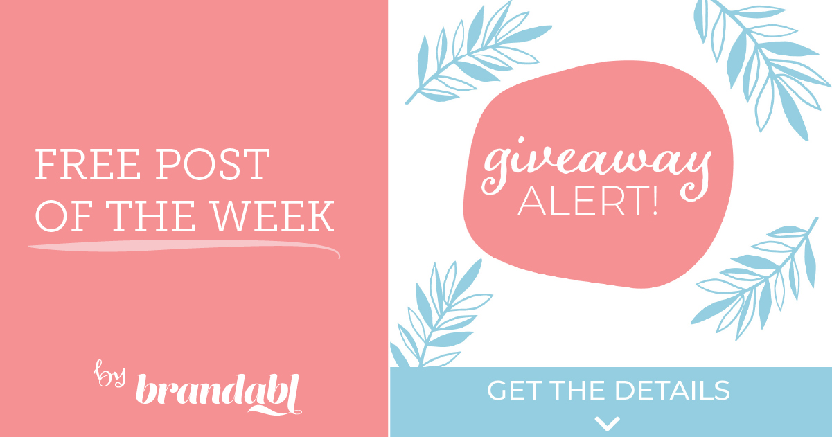 Giveaway Alert! - Brandabl